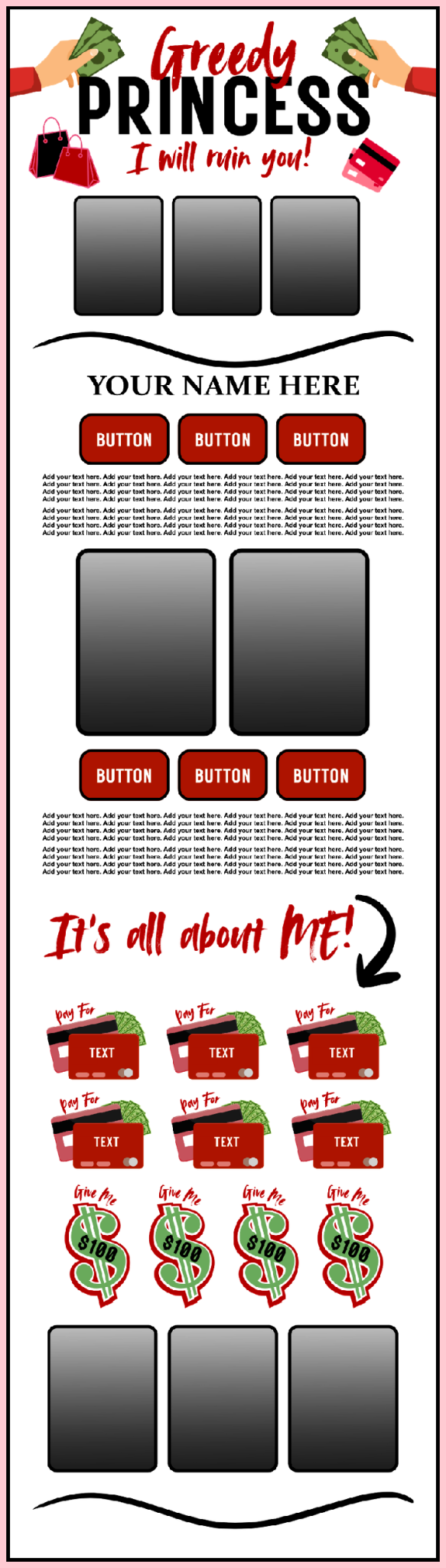 Pre-Made Niteflirt Templates | Bedazzle-u Designs